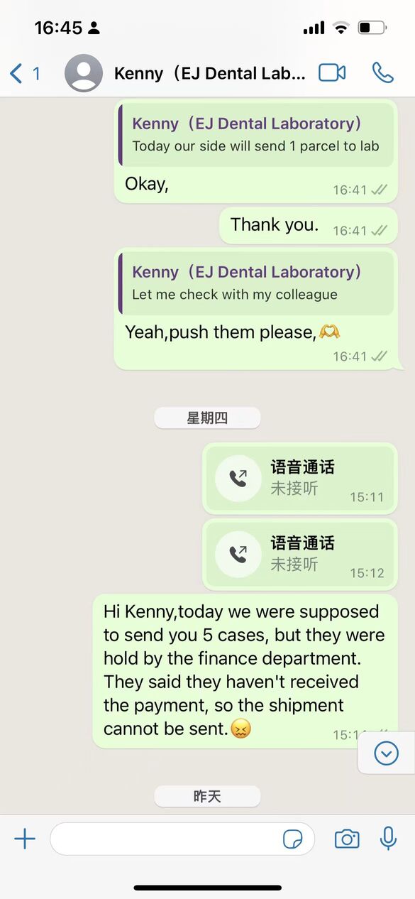 EJ Marketing Dental Lab, a Fraud Company - Istar leading China dental ...